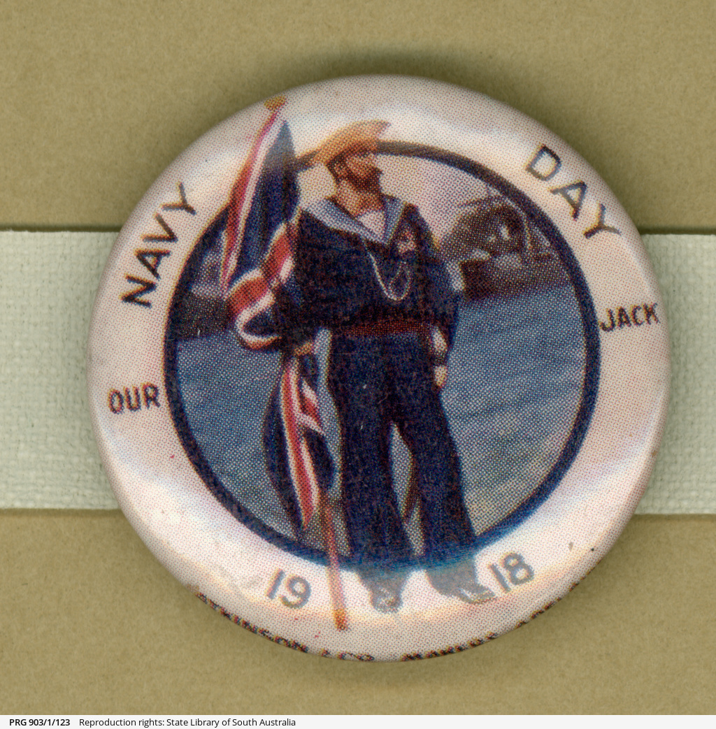 World War I badges • Realia • State Library of South Australia