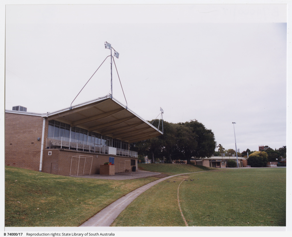 At Walkerville Oval • Photograph • State Library of South Australia