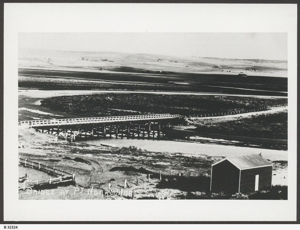 The bridge, Port Noarlunga • Photograph • State Library of South Australia