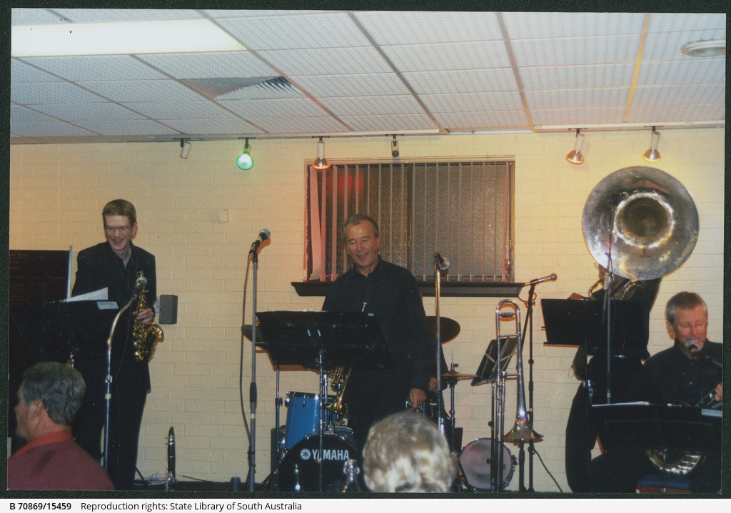 Phoenix Jazz Band with Derek Dalton (trumpet). • Photograph • State ...