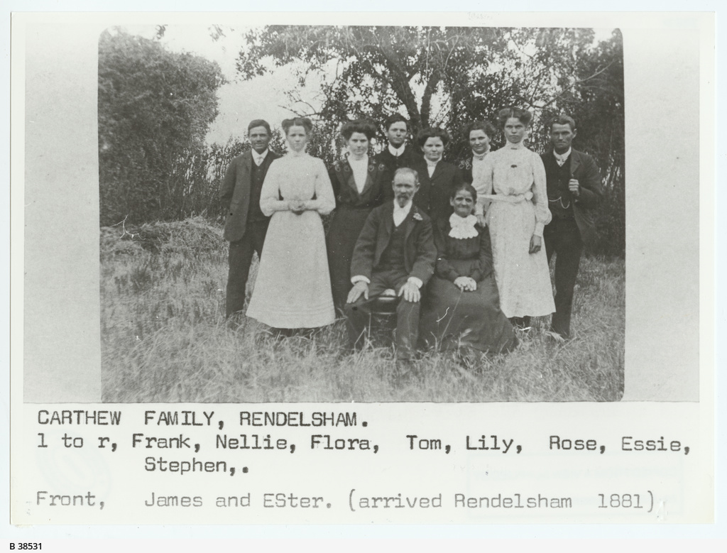 Carthew Family, Rendelsham • Photograph • State Library of South Australia