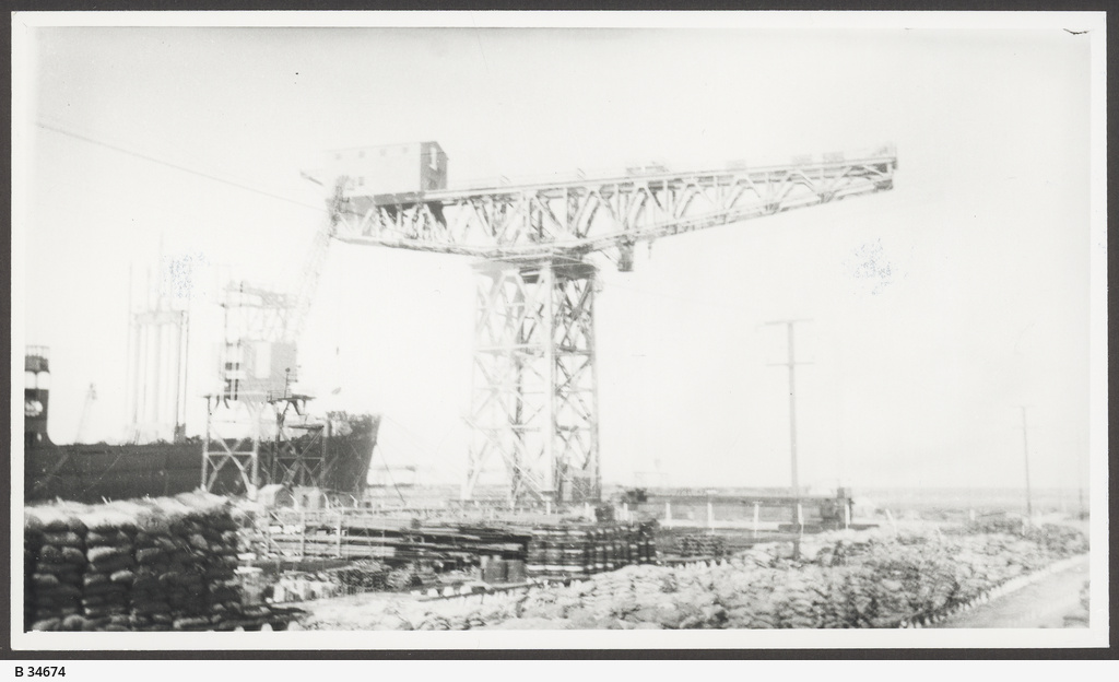 Shipping Yards, Whyalla • Photograph • State Library of South Australia