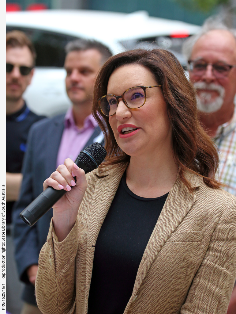 Carolyn Power MP, addressing the 3rd annual 'Pay our Respects to ...