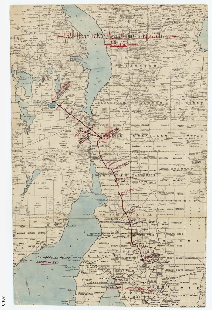 J.A. Horrocks Northern Expedition 1846 [cartographic material ...