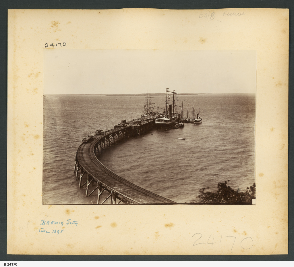 Darwin jetty • Photograph • State Library of South Australia