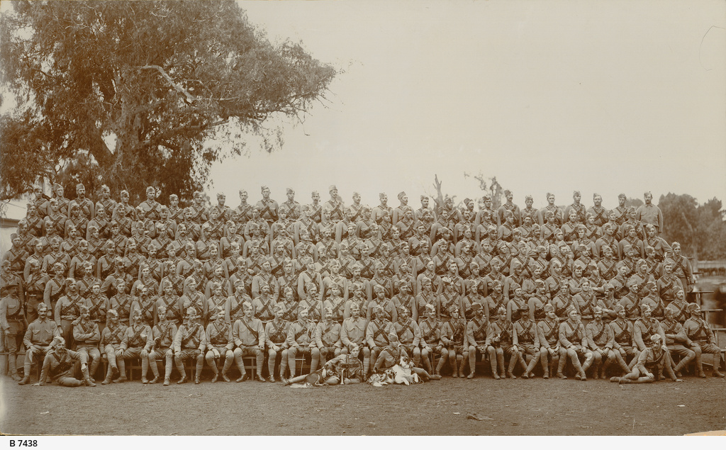 4th South Australian Imperial Bushmen, Exhibition Grounds • Photograph ...