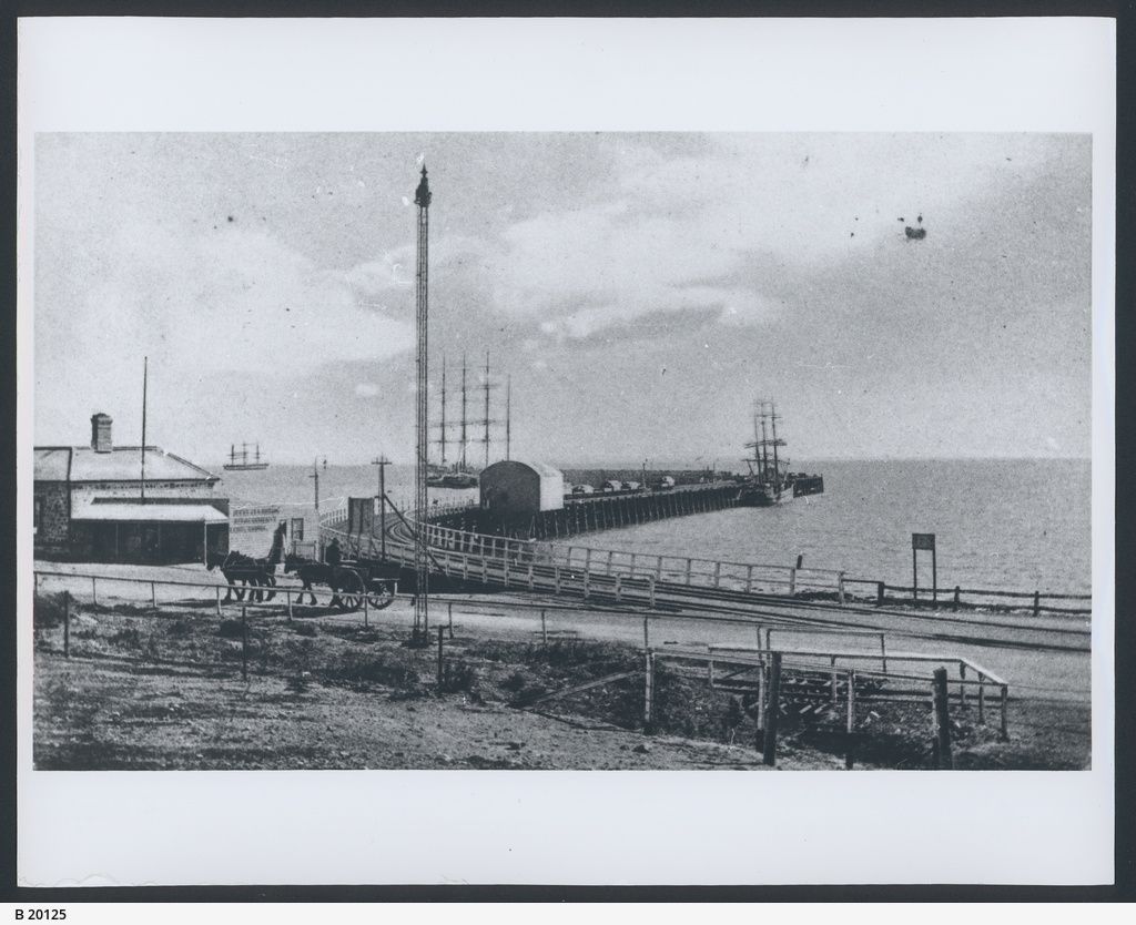 Wallaroo Jetty • Photograph • State Library of South Australia