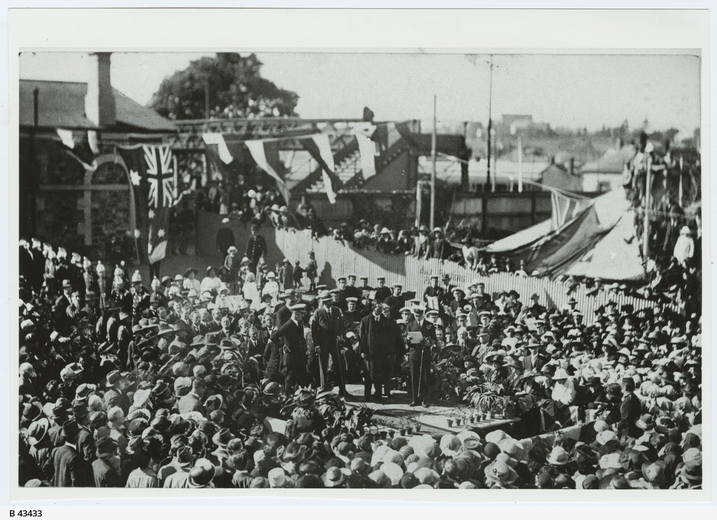 Railway Station, Bowden • Photograph • State Library of South Australia