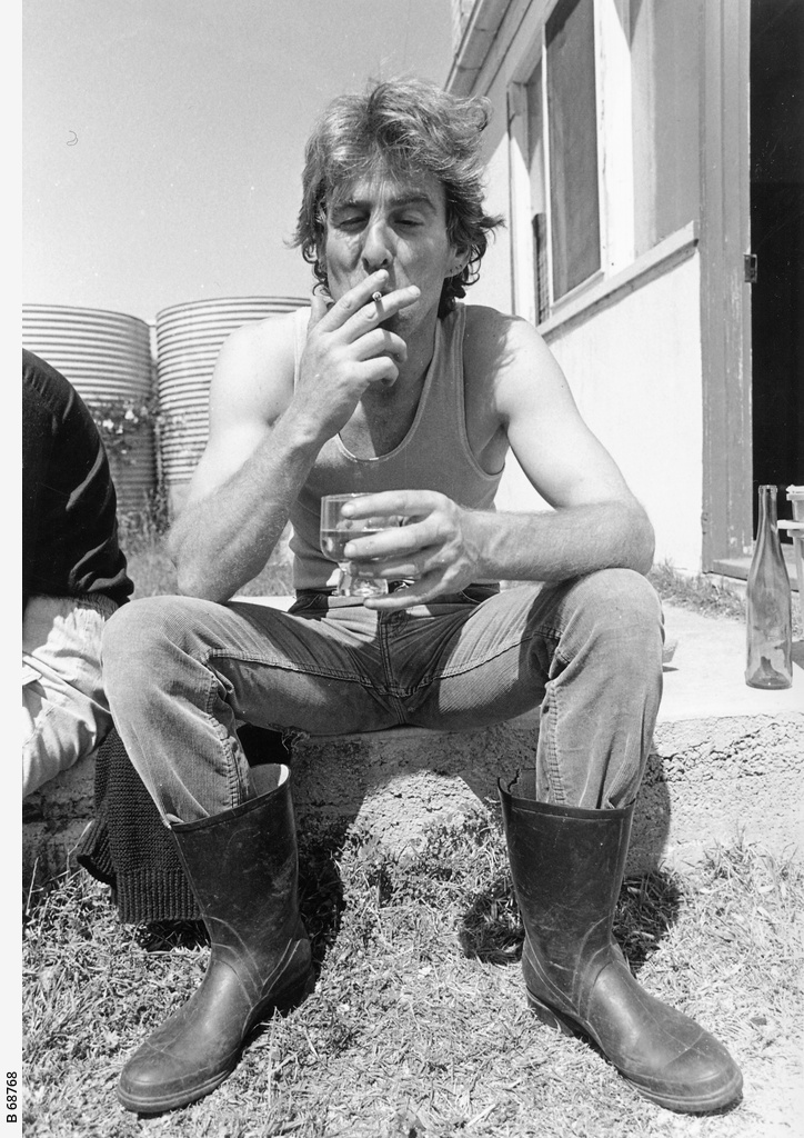 Mark Whitfield at Bethany • Photograph • State Library of South Australia