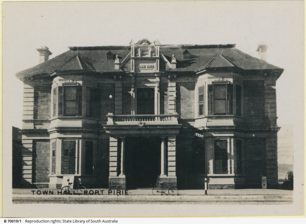 Town Hall, Port Pirie • Photograph • State Library of South Australia