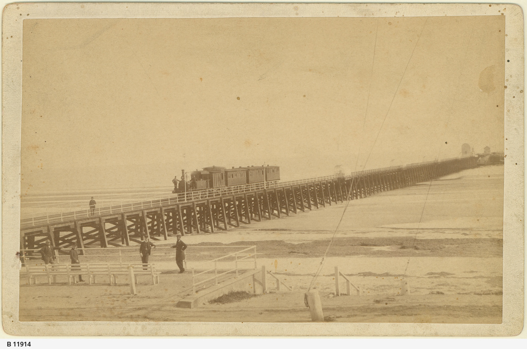 Jetty, Largs Bay • Photograph • State Library of South Australia