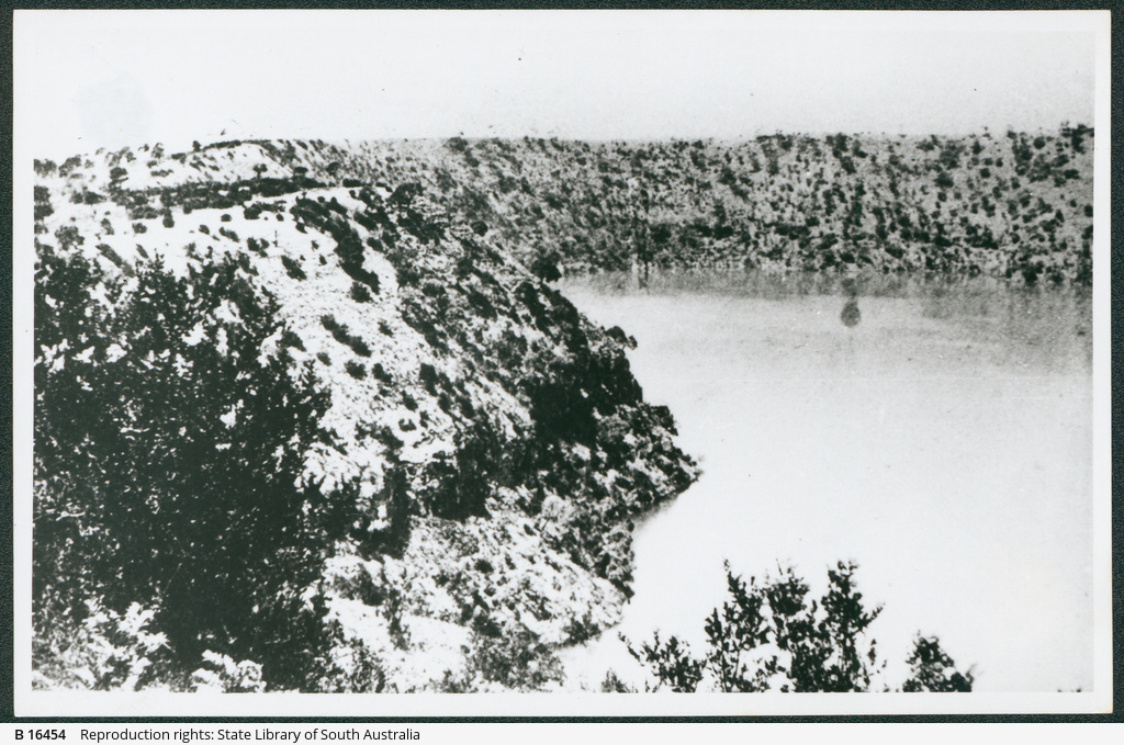 Blue Lake, Mount Gambier • Photograph • State Library of South Australia