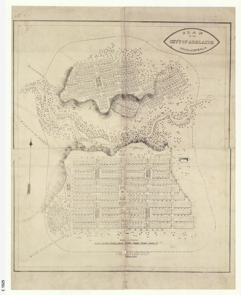 Plan of the City of Adelaide, South Australia [cartographic material ...
