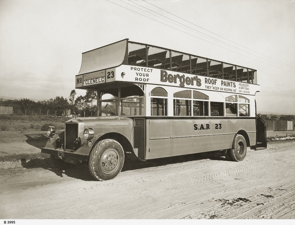 Double Decker Railways Bus • Photograph • State Library of South Australia