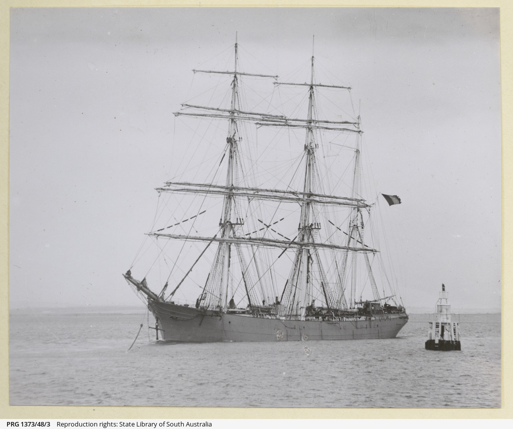 'Gers' steel barque • Photograph • State Library of South Australia