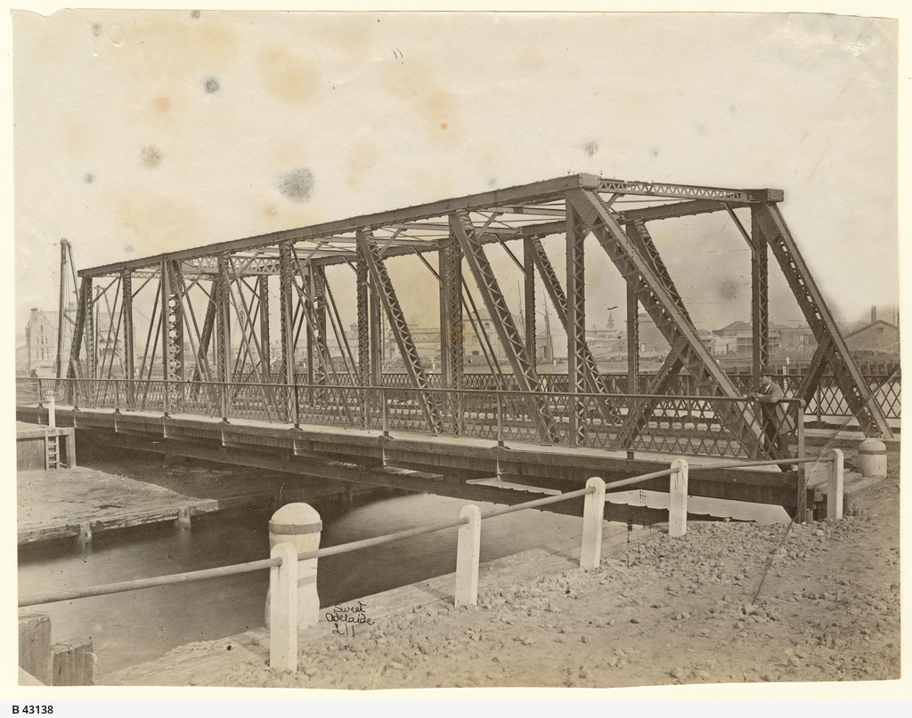 Fisher Swing Bridge Port Adelaide • Photograph • State Library of South ...