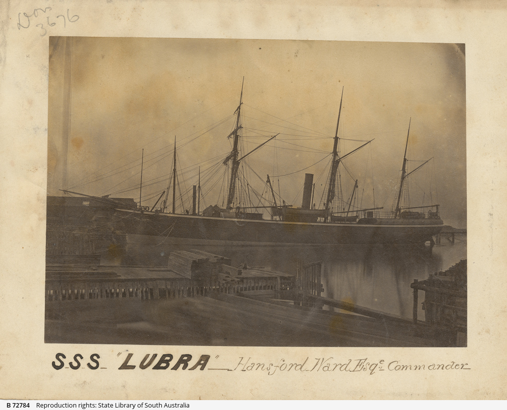 SS 'Lubra' • Photograph • State Library of South Australia