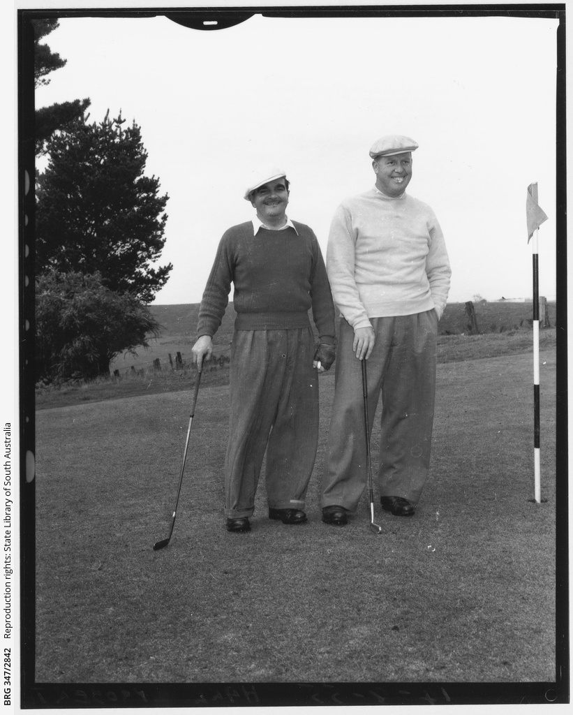 Mr Hall and Mr Probert • Photograph • State Library of South Australia