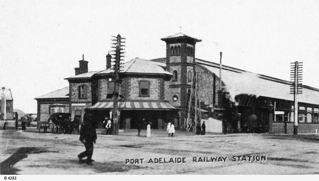 Port Adelaide Railway Station • Photograph • State Library of South ...