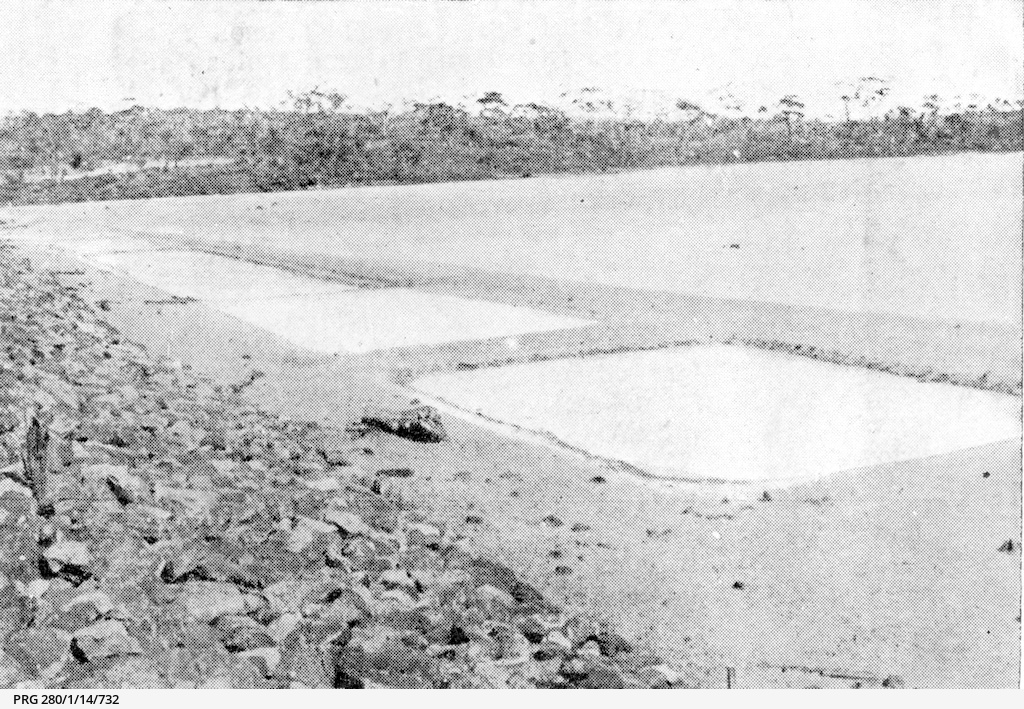 West Australian salt pans • Photograph • State Library of South Australia