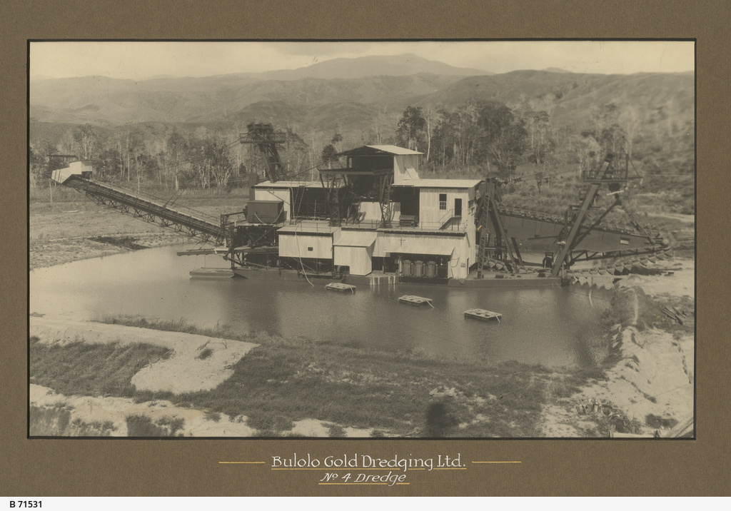 Bulolo Gold Mine No. 4 Dredge • Photograph • State Library of South ...