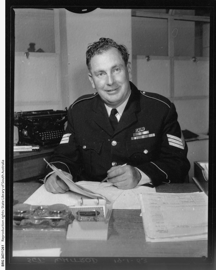 Sergeant Whitrod • Photograph • State Library of South Australia