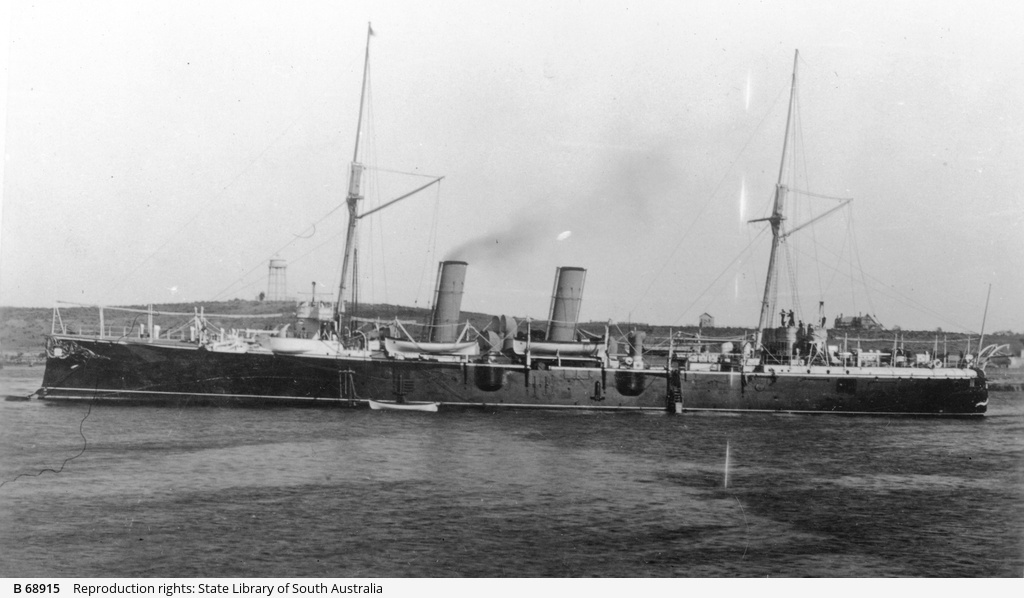 SS 'Port Dennison' at Port Augusta • Photograph • State Library of ...