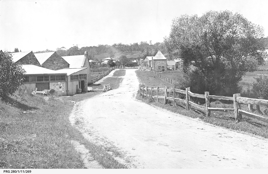 An entrance road to Lobethal, South Australia • Photograph • State ...
