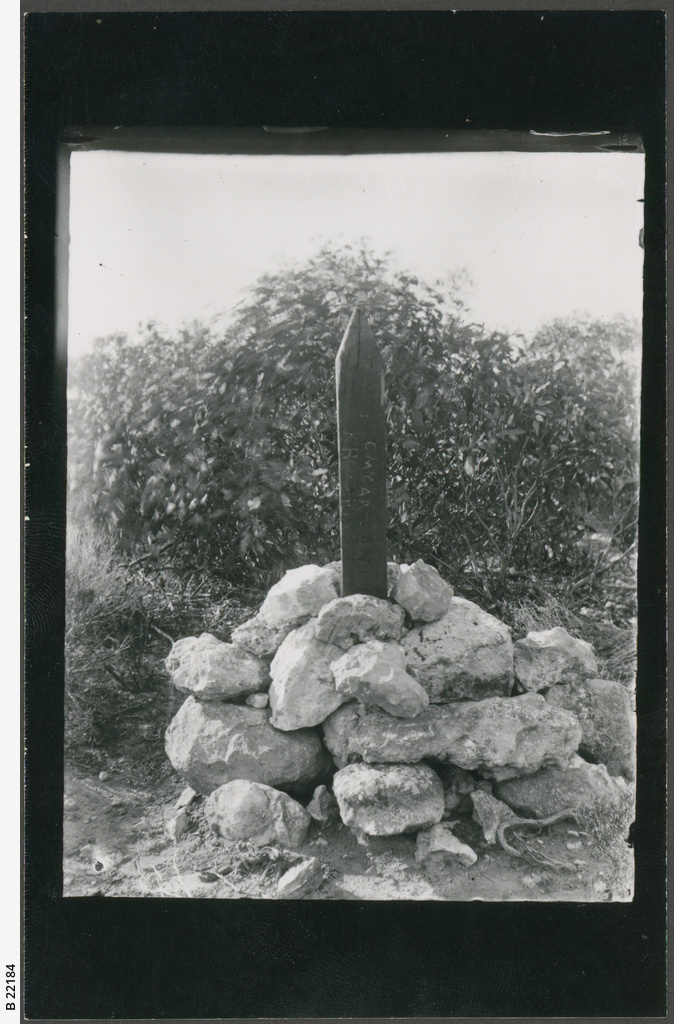 Boundary Peg • Photograph • State Library of South Australia