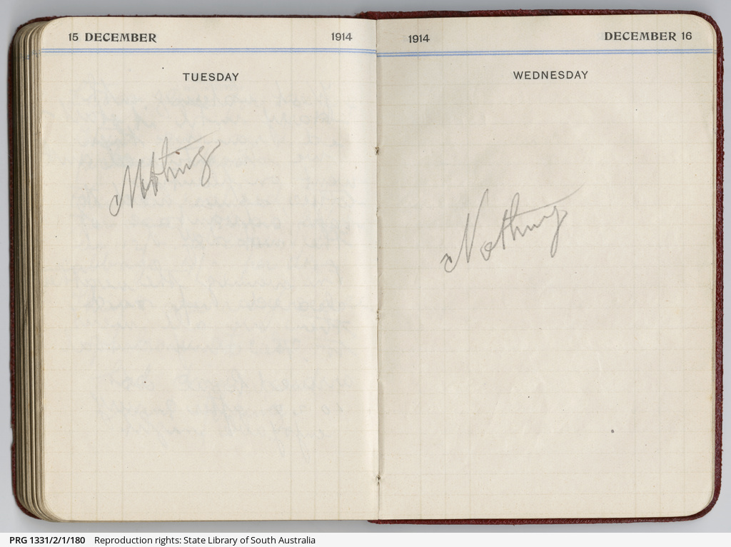 Diary of Frederick Leopold Terrell, 1914 • Manuscript • State Library ...