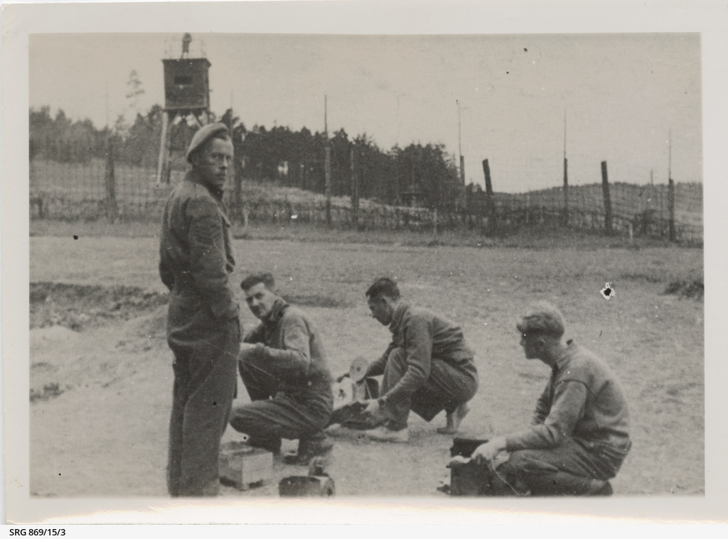 Photographs of European Prisoners of War and prison camps, WWII ...