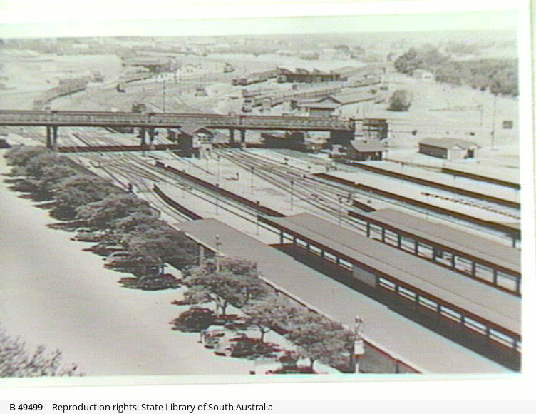 Adelaide Railway Station • Photograph • State Library of South Australia