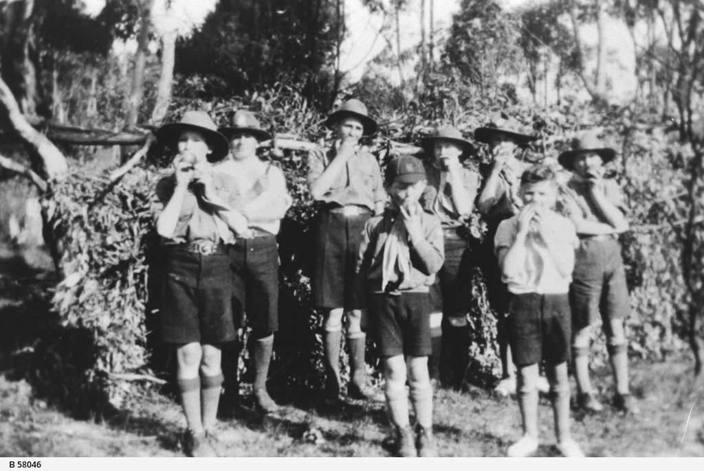 Woodside Boy Scouts • Photograph • State Library of South Australia