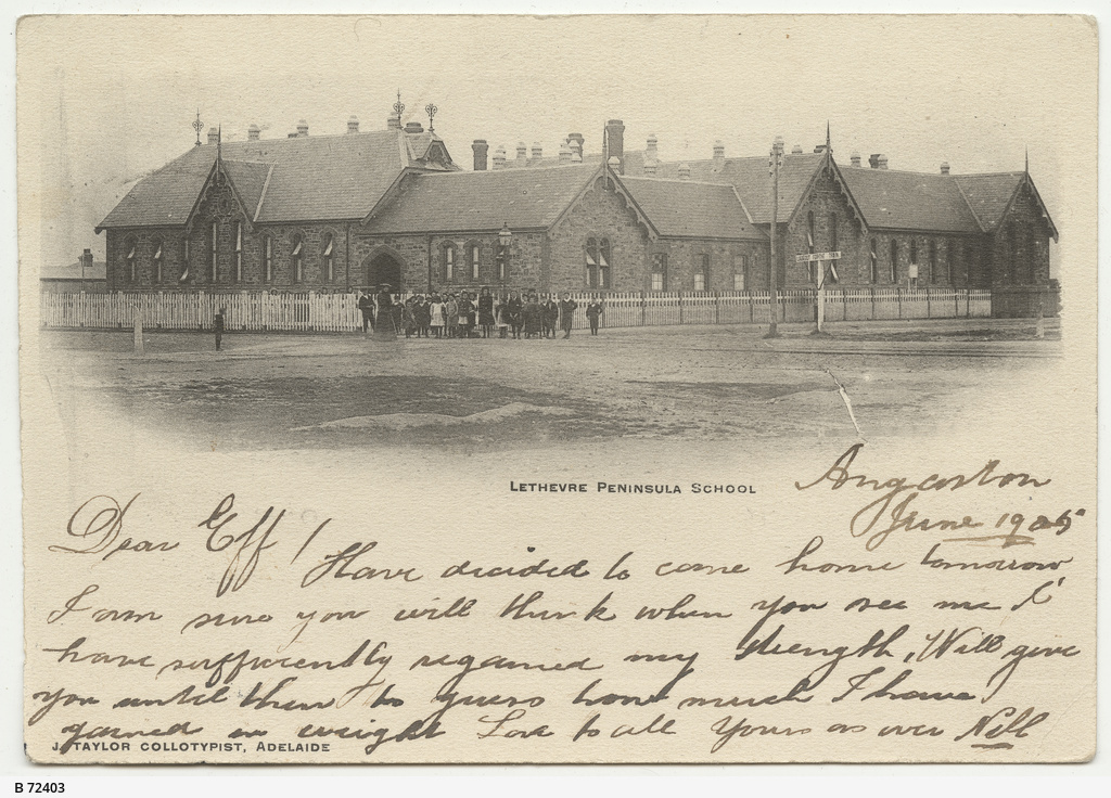 Lefevre Peninsula School, Birkenhead • Photograph • State Library of ...