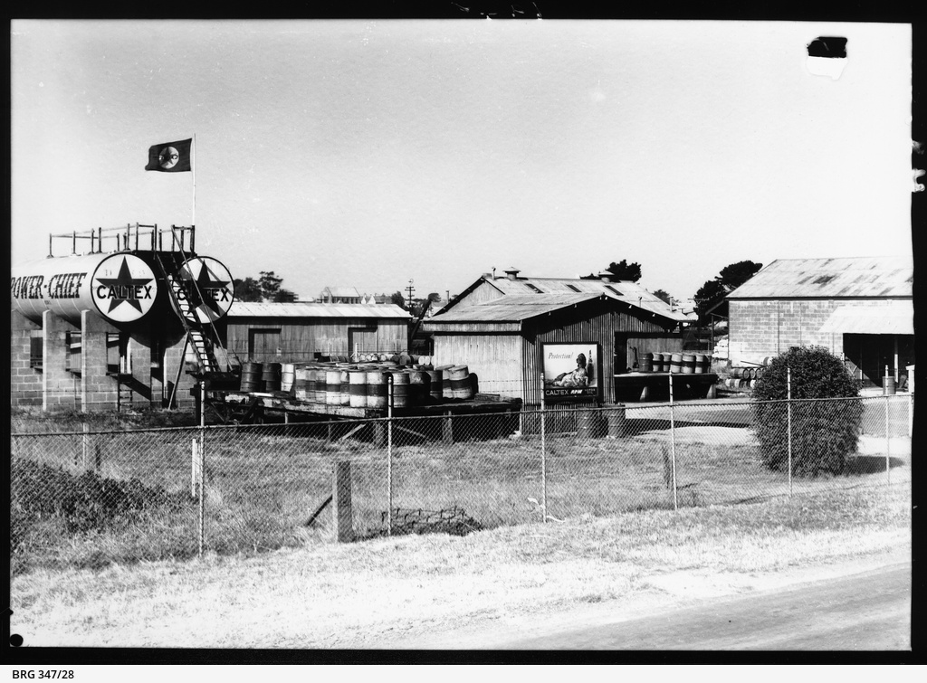Caltex depot at Mount Gambier • Photograph • State Library of South ...