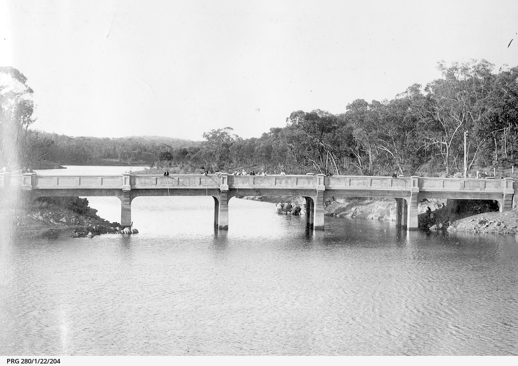 Part of the new reservoir at Millbrook, South Australia • Photograph ...