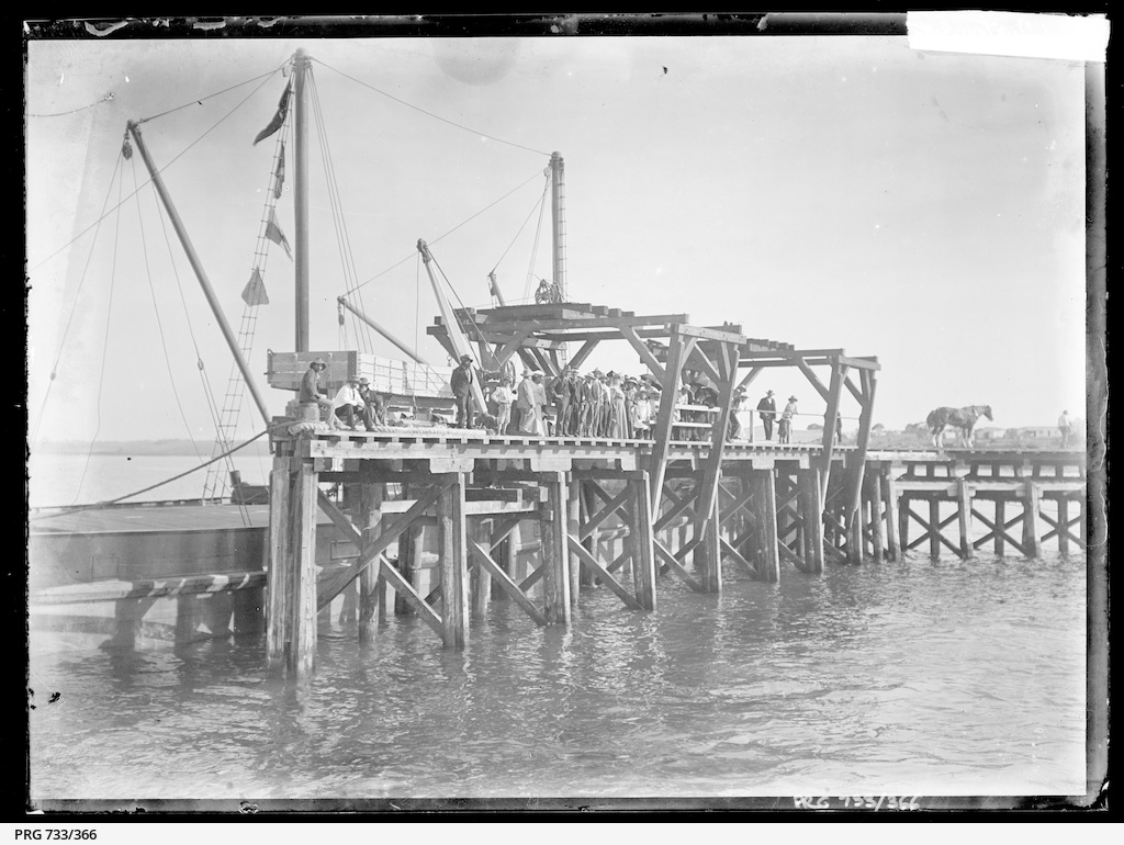Point Turton jetty • Photograph • State Library of South Australia