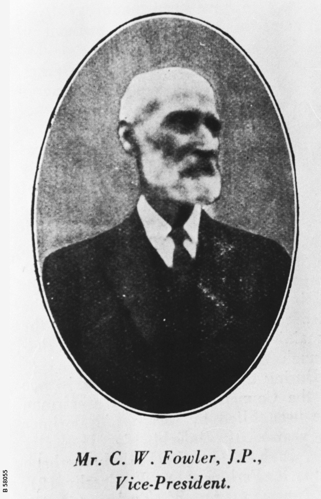 Woodside resident Mr. C. W. Fowler • Photograph • State Library of ...