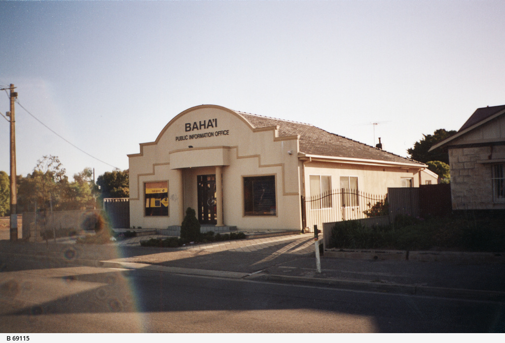 Baha'I Information Office • Photograph • State Library of South Australia