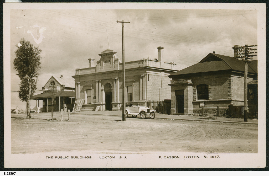 Public Buildings, Loxton • Photograph • State Library of South Australia