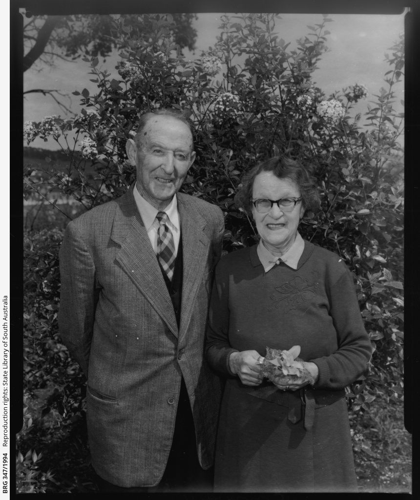Mr and Mrs Barrows • Photograph • State Library of South Australia