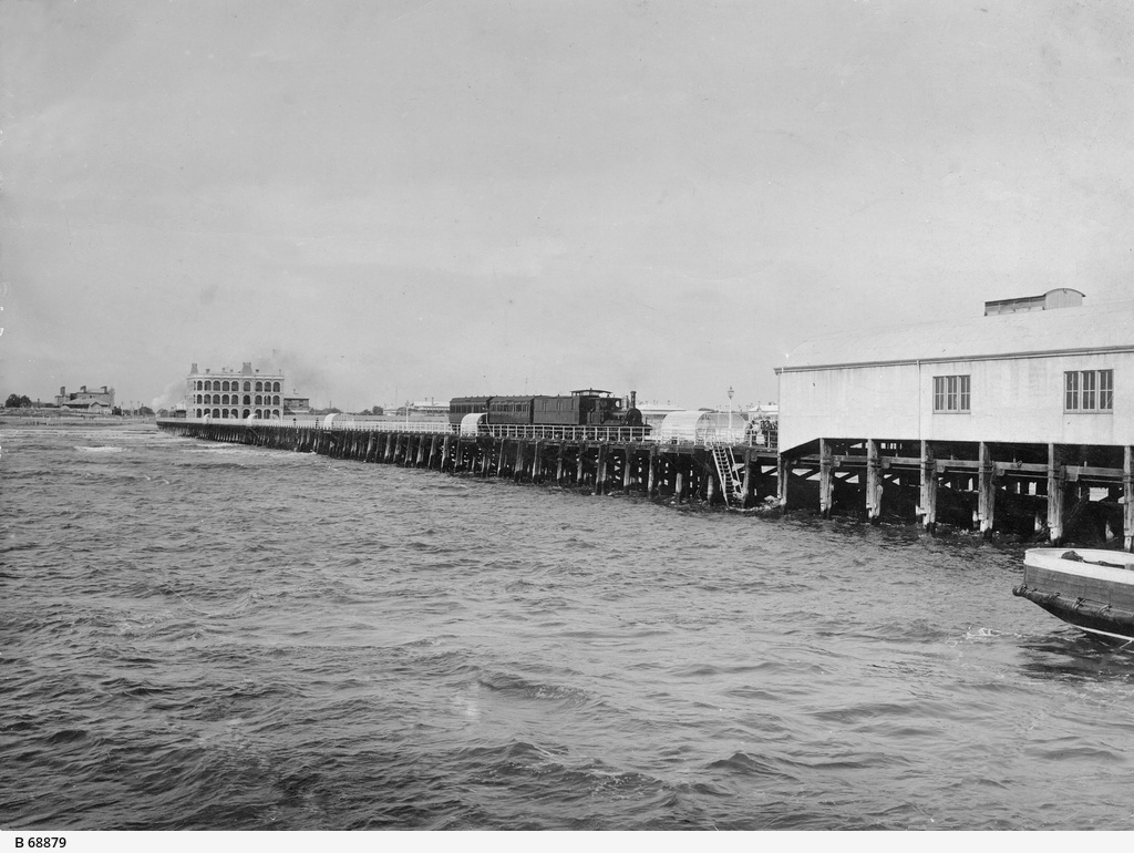 Largs Bay jetty • Photograph • State Library of South Australia
