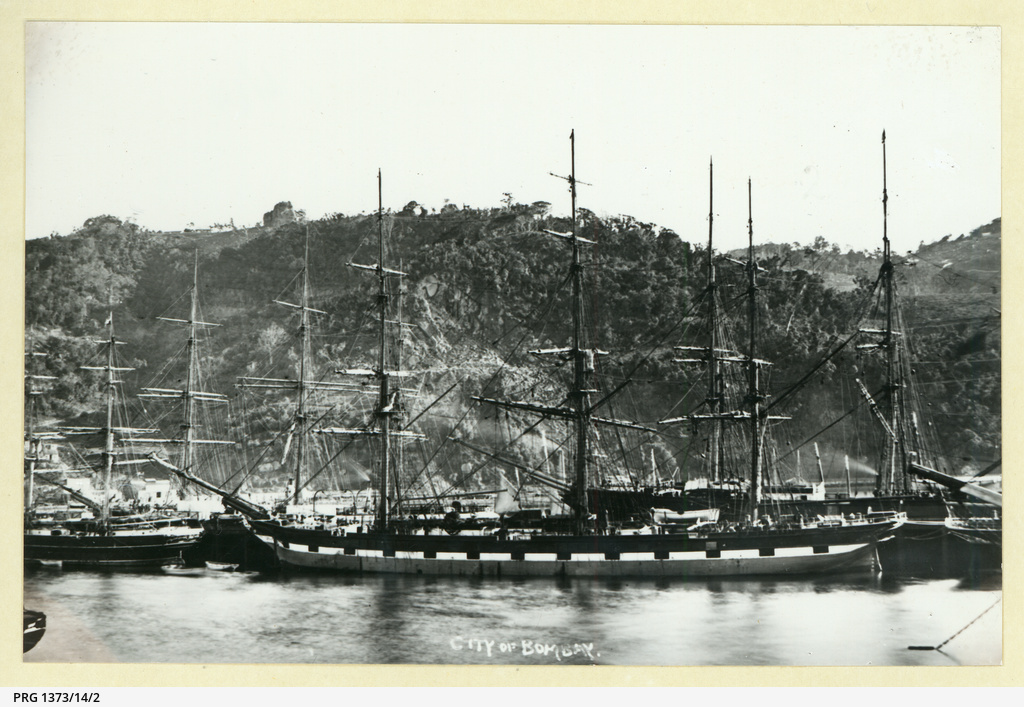 The 'City of Bombay' in an unidentified port • Photograph • State ...