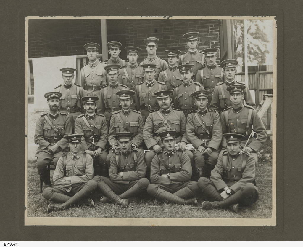 Officers of the 78th Regiment • Photograph • State Library of South ...