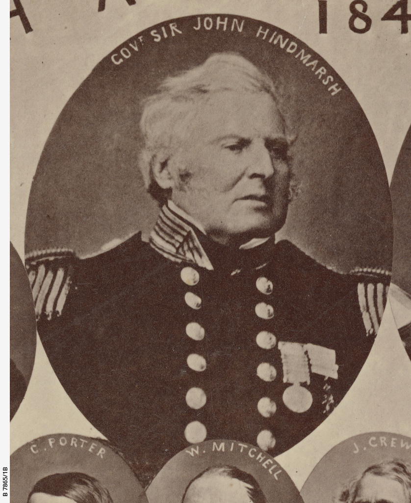 South Australian pioneers 1840 : Sir John Hindmarsh • Photograph ...