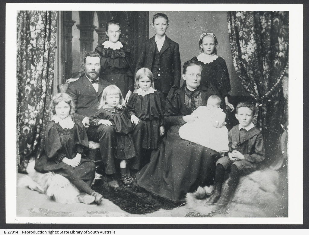 Walter Blake and Family • Photograph • State Library of South Australia