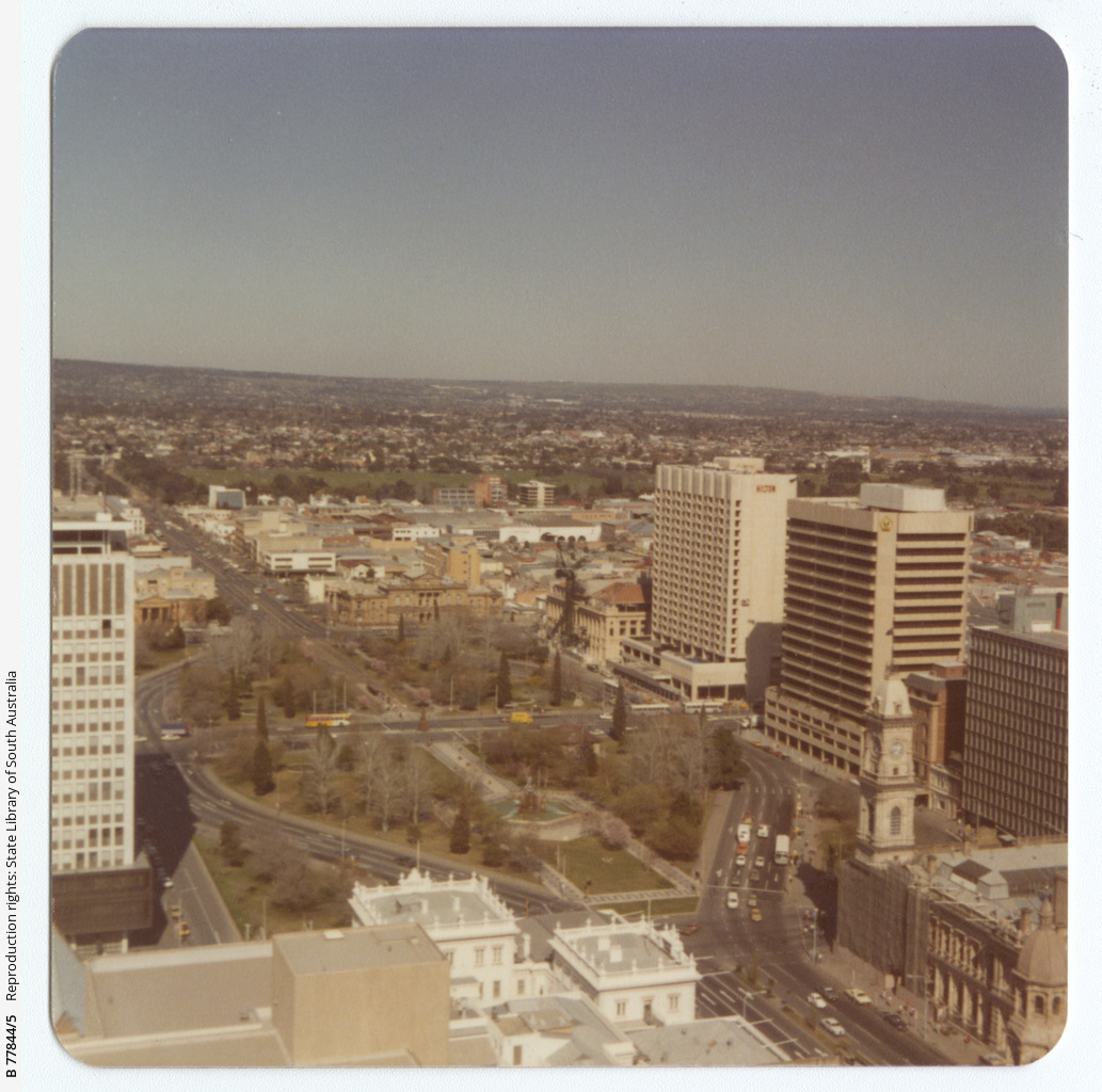 Adelaide scene taken from the Grenfell Centre • Photograph • State ...