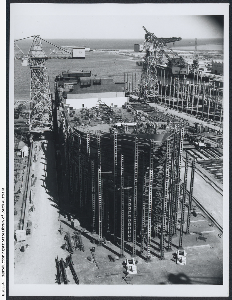 Whyalla Shipyards • Photograph • State Library of South Australia