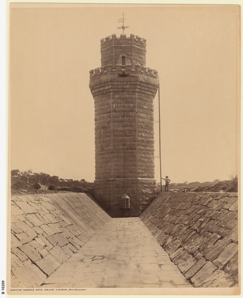 Outlet tower • Photograph • State Library of South Australia