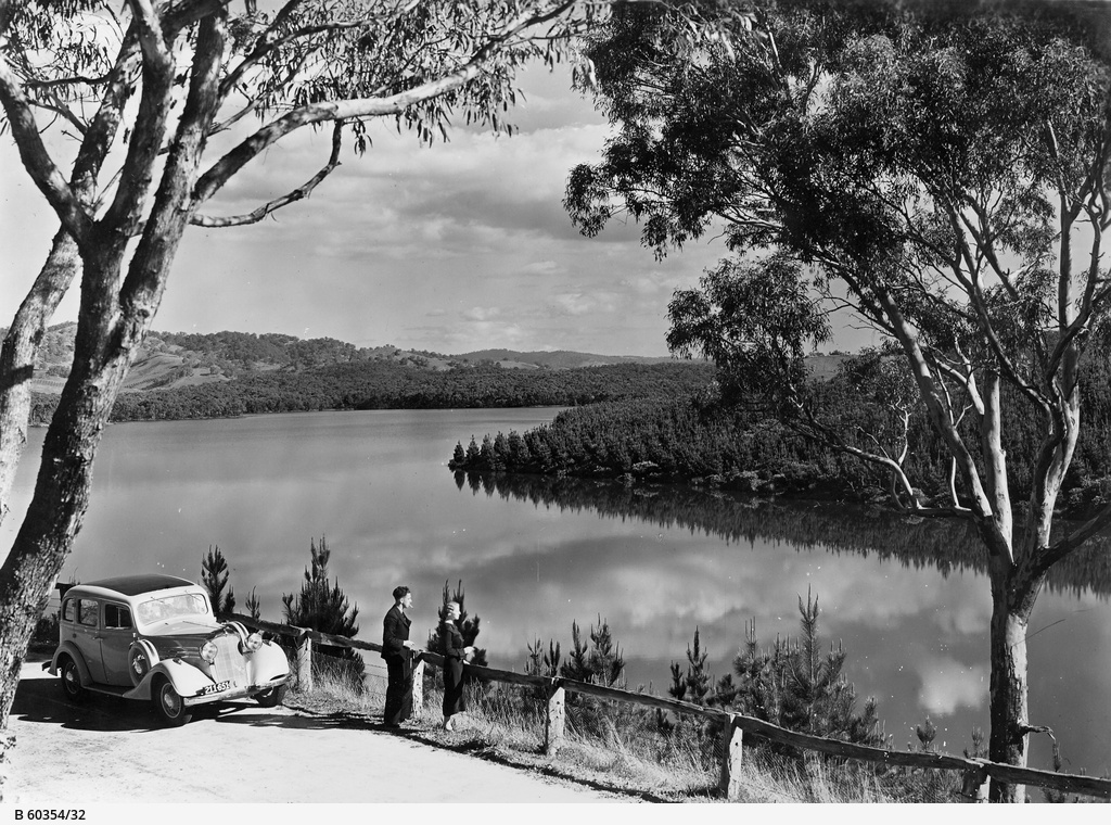 Millbrook reservoir • Photograph • State Library of South Australia